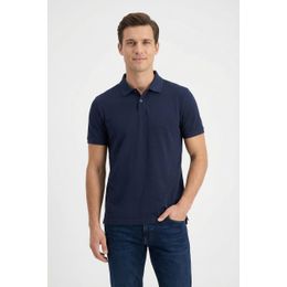 Calvin Klein Herren Poloshirt "SS RFND PQ TPPD CLSS", blau, Gr. M, unifarben, Piqu&eacute;, Obermaterial: 100% Baumwolle, Shirts, Mit Rundhalsausschnitt