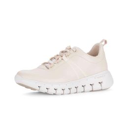 Gabor Damen Sneaker "Sneaker low", Gr. 42, beige, Schuhe