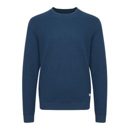 Blend Herren Longpullover "Sweatshirt BHChristo", blau, Gr. S, Obermaterial: 57% Baumwolle CO. 43% Polyester PES., Sweatshirts