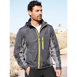 Catamaran Herren Outdoorjacke, grau, Gr. 58, unifarben, 100% Polyester, Jacken