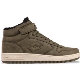 Lotto Herren Sneaker, Gr. 37, gr&uuml;n, Synthetik, Schuhe, - mit w&auml;rmendem Innenfutter