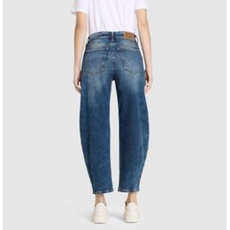 MAC Damen 5-Pocket-Jeans "DANNI"stormy tinted blau, Gr. 36, unifarben, Denim/Jeans, Obermaterial: 78% Baumwolle, 12% Lyocell, 7% Elastomultiester, 3%