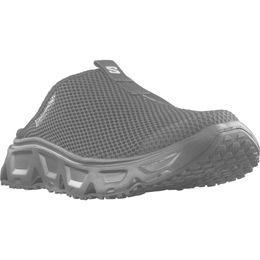 Salomon Herren Badesandale "REELAX SLIDE 6.0", Gr. 44,5, schwarz, Textil, Schuhe, Erholungsschuhe