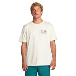 Billabong Herren T-Shirt "Range Adiv", wei&szlig;, Gr. S, Obermaterial:100% Baumwolle., Shirts
