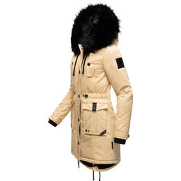 Navahoo Damen Wintermantel "Luluna Prc", beige, Gr. XS, Oberstoff: 100% Polyester; Futter: 100% Polyester; Wattierung: 100% Polyester; &Auml;rmelfutter: