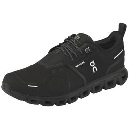 On RUNNING Herren Sneaker "CLOUD 6 WP", Gr. 47, schwarz-wei&szlig;, Synthetik, Schuhe, wasserdicht