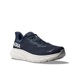 Hoka One One Herren Laufschuh "Arahi 7", Gr. 42,5outer space, wei&szlig;, Synthetik, Textil, Schuhe, f&uuml;r mehr Stabilit&auml;t