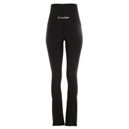 WINSHAPE Damen Leggings "Functional Power Shape BCHWL102", schwarz, Gr. XS, 80% Polyester, 20% Elasthan, Hosen, Boot Cut
