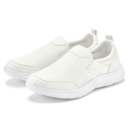 Damen Sneaker "Slipper, Halbschuhe, Freizeitschuhe", AUTHENTIC LE JOGGER, Gr. 40, wei&szlig;, Obermaterial: 100% Textilmaterial. Decksohle: 100%