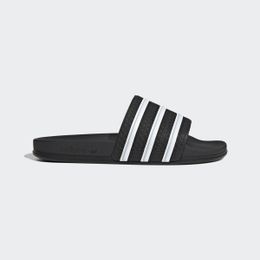 Herren Sneaker "ADILETTE OG CF BADESCHLAPPEN", adidas originals, Gr. 39core schwarz, ftwr wei&szlig;, core schwarz, Synthetik, Schuhe, Badelatschen