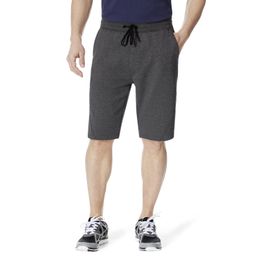 Herren Sporthose "Trend Joggingshorts", grau, Gr. L, HERO by John Medoox, Sweatware, 100% Polyester, Hosen, Sporthose Bequemer Oberschenkel Casual