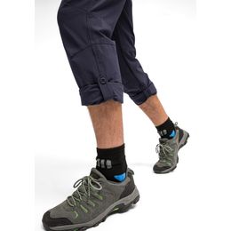 Maier Sports Herren Funktionshose "Nil", blau, Gr. 98, 90% Polyamid, 10% Elasthan, Hosen, Herren Wanderhose, atmungsaktive Outdoor-Hose mit Roll up