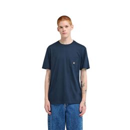 Element Herren Sporttop "Icon Label Pocket", blau, Gr. L, Obermaterial: 100% Baumwolle., Tops