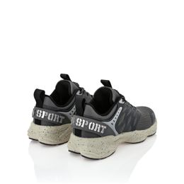 Plein Sport Damen Sneaker "Scratch", Gr. 38, grau, Schuhe