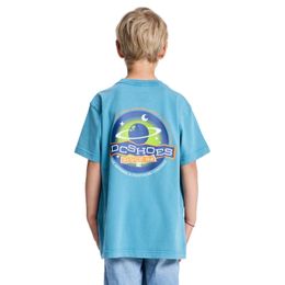 T-Shirt DC Shoes "Planetarium", Jungen, Gr. 10(140-148cm), storm blau, Obermaterial: 75% Walkfrottier, 25% Walkfrottier;, Shirts T-Shirt