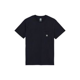 Element Herren Sporttop "Icon Label Pocket", schwarz, Gr. XS, Obermaterial: 100% Baumwolle., Tops