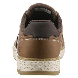 Skechers Herren Schn&uuml;rschuh "GARLAN", Gr. 40, braun, Lederimitat, Schuhe, Trekking Schuh, Sneaker, Freizeitschuh mit Kontrastn&auml;hten
