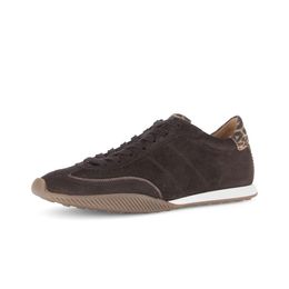 Gabor Damen Sneaker "Sneaker low", Gr. 35,5, braun, Schuhe