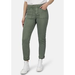 STOOKER WOMEN Damen 5-Pocket-Jeans "DAVOS Colour Jogg Edition Jeeans", gr&uuml;n, Gr. 38, Denim/Jeans, 98% Baumwolle, 2% Elasthan, Jeans, Boyfriendjeans