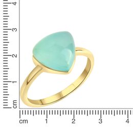 JAMELLI Damen Fingerring "925/- Sterling Silber", 054 (17,2), 4,4, Silber 925 (Sterlingsilber), gelb, Silber 925 (Sterlingsilber), Fingerringe