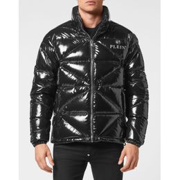Philipp Plein Herren Blouson "Hexagon"02, schwarz, Gr. XL, Obermaterial: 100% Polyamid; Futter: 100% Polyamid; F&uuml;llung: 100% Polyester, Jacken