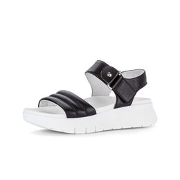 Gabor Damen Plateausandaletten "Plateau Sandale", Gr. 40, schwarz, Schuhe