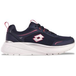 Lotto Damen Sneaker, Gr. 40, bunt, Kunstfaser, Synthetik, mehrfarbig, Schuhe, - mit extra bequemer Memory Foam Innensohle