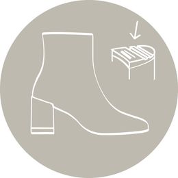 Tamaris Damen Slipper, Gr. 40hellgrau, Ziegenveloursleder, unifarben, Schuhe, Blockabsatz, Businessschuh, Schlupfschuh mit modischem Zierriegel