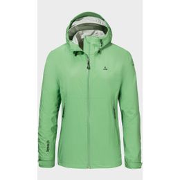 Sch&ouml;ffel SCH&Ouml;FFEL Damen Outdoorjacke "2.5L 3D Jacket Vistdal L", gr&uuml;n, Gr. 44, Oberstoff: 100% Nylon. (Membran: Polyurethan), Jacken