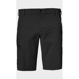 Sch&ouml;ffel Shorts SCH&Ouml;FFEL "Shorts Folkstone", Herren, Gr. 46, Normalgr&ouml;&szlig;en, 9990, schwarz, Oberstoff: 89% Nylon, 11% Elasthan, Hosen Shorts