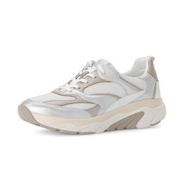 Gabor Damen Sneaker "Sneaker low", Gr. 39wei&szlig;, Schuhe