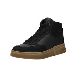 Paul Green Damen Sneaker "Paul Green Sneaker Leder", Gr. 39, schwarz, Leder, Schuhe