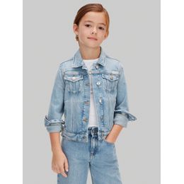 M&auml;dchen Jeansjacke "DENIM WASH"dante wash, Gr. 16, Calvin Klein Jeans, unifarben, Denim/Jeans, Obermaterial: 100% Baumwolle, Jacken, Regular fit f&uuml;r