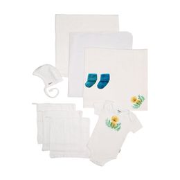 Liliput M&auml;dchen Erstausstattungspaket "Dschungel", wei&szlig;, Gr. 62, 100% Baumwolle, KOB Set-Artikel, mit s&uuml;&szlig;em L&ouml;wenmotiv