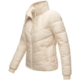 Navahoo Damen Steppjacke "Liebesfee 14", beige, Gr. S, Obermaterial: 100% Polyester. Futter: 100% Polyester. &Auml;rmelfutter: 100% Polyester. Wattierung: