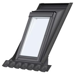 Velux Aufkeilrahmen EAW 6000 Ziegel hoch/Welle Alu, 78x98 cm (MK04)