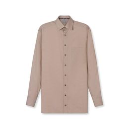 OLYMP Herren Businesshemd "OLYMP Luxor, Comfort Fit, New Kent"nougat, Gr. 41, 100% Baumwolle, Hemden