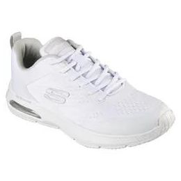 Sneaker Skechers "Dyna Air", Herren, Gr. 44, wei&szlig;, Synthetik, Textil, Schuhe Sneaker, mit Air-Cooled Memory Foam, Freizeitschuh, Halbschuh, Schn&uuml;rschuh