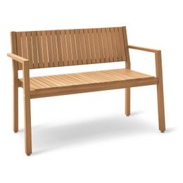 Tchibo - Gartenbank - 118,5x59x82cm - braun - Akazienholz / Stahl / Polypropylen