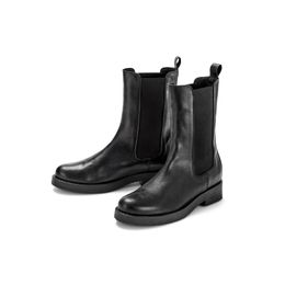 Tchibo - Lederboots - Damen - Gr. 42 - schwarz