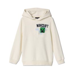 Tchibo - Minecraft Kinder-Hoodie mit angerauter Innenseite - Kinder - Gr. 146/152 - grau/print