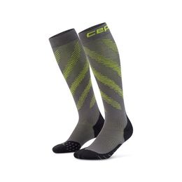 CEP Core Run Edt. Elliptic Tall Socks Bekleidung Damen grau M