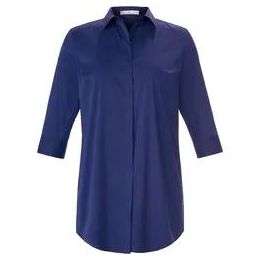 Longbluse 3/4-Arm Emilia Lay blau, 44