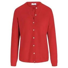 Twinset aus 100% Schurwolle Pure Tasmanian Wool Peter Hahn rot, 38