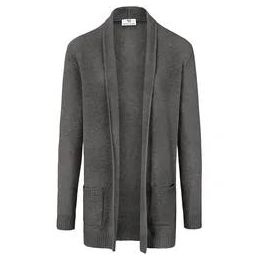 Cardigan aus 100% Schurwolle Peter Hahn grau, 52