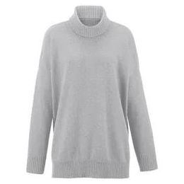 Pullover aus 100% Kaschmir Peter Hahn Cashmere grau, 36
