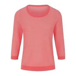 Rundhals-Pullover aus 100% SUPIMA&reg;-Baumwolle Peter Hahn rot, 36