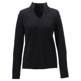 Pullover aus 100% Premium-Kaschmir Modell Vivien Peter Hahn Cashmere schwarz, 40