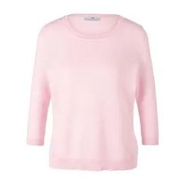 Rundhals-Pullover aus 100% SUPIMA&reg;-Baumwolle Peter Hahn ros&eacute;, 46