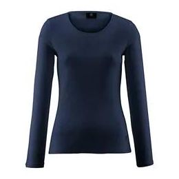 Rundhals-Shirt Modell Nasha Bogner blau, 42